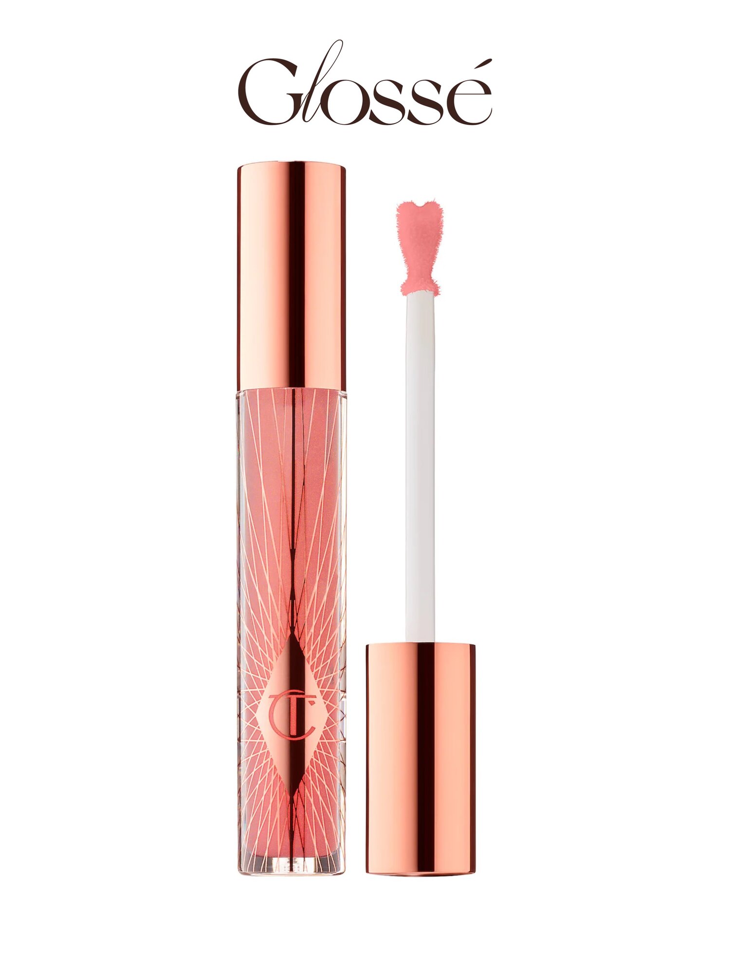 Charlotte Tilbury блеск для губ Collagen Lip Bath Gloss, оттенок Peachy Plump, 7.9 мл.