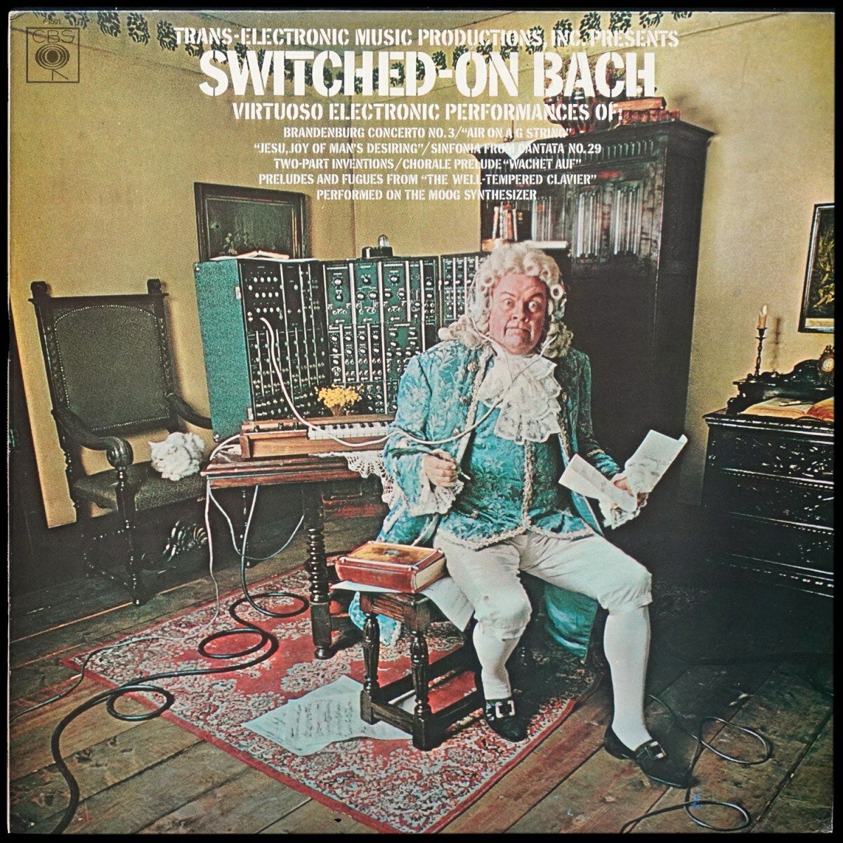 Виниловая пластинка CBS Walter Carlos – Switched-On Bach