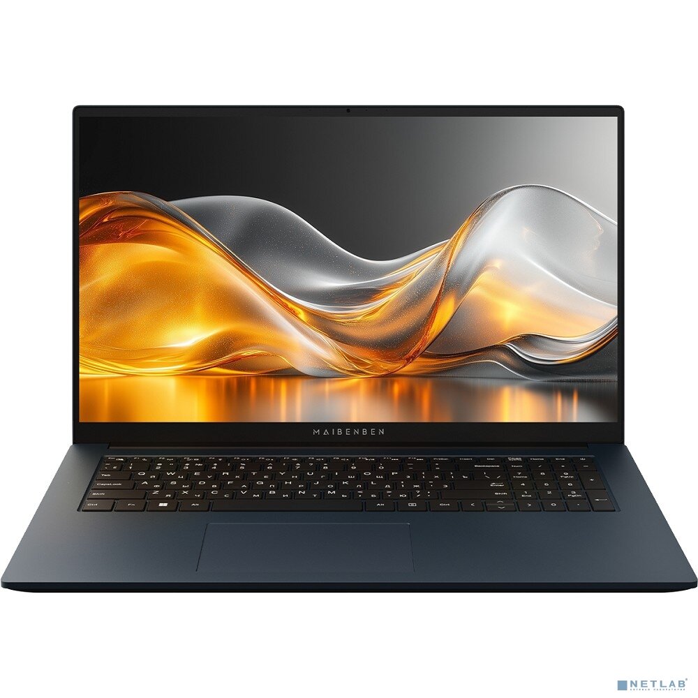 Повреждение упаковки Maibenben Medio M17A [M17A-R574UMF1SLURE3] Blue 17.3" {FHD Ryzen 5 7430U/16Gb/512Gb/Linux/m+pad}