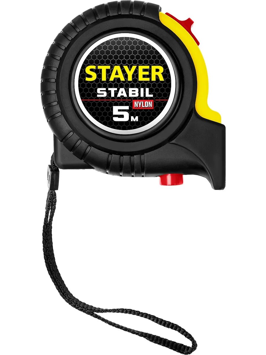 STAYER Stabil, 5 м х 19 мм, рулетка, Professional (3413