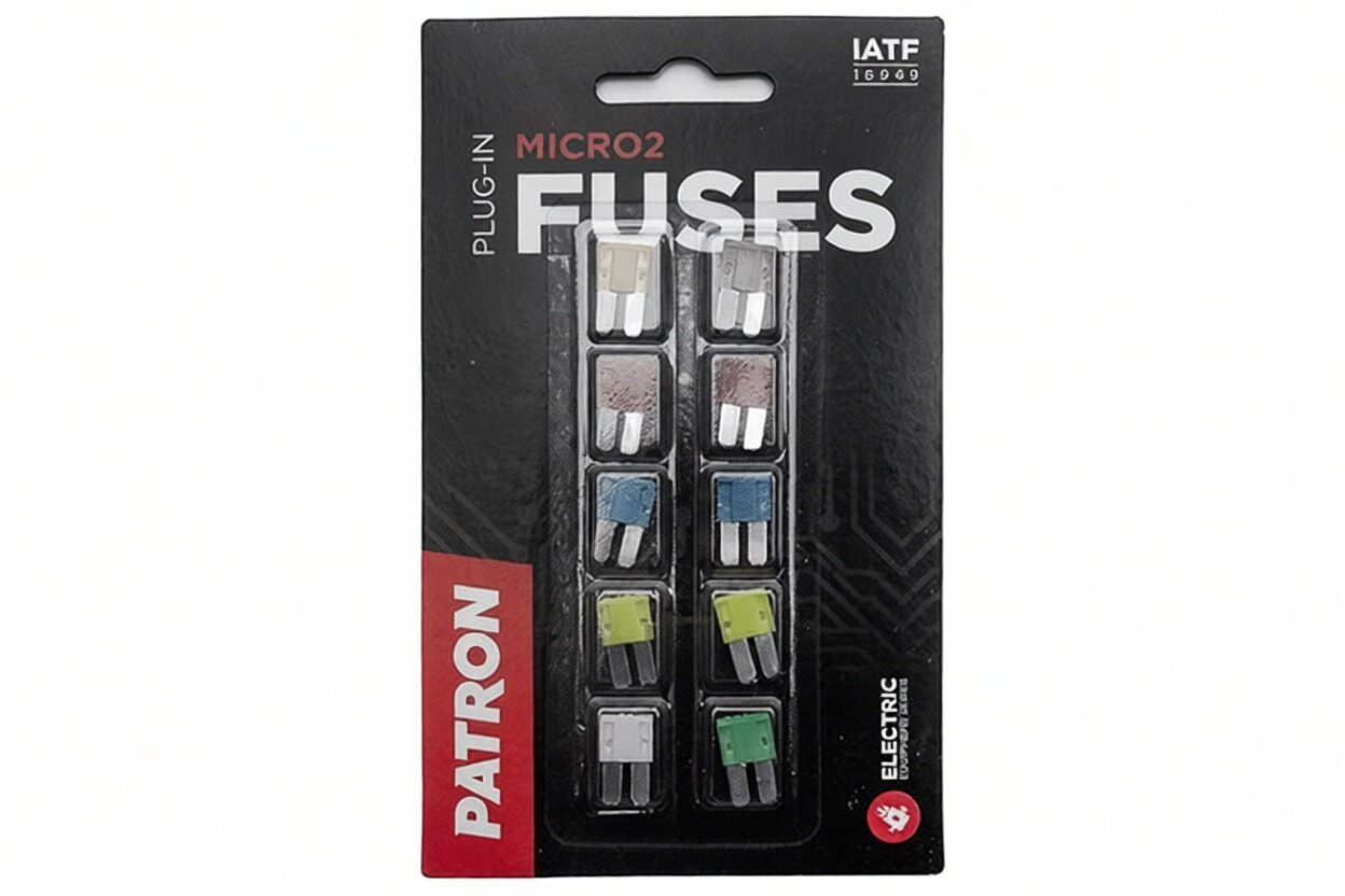 Комплект предохранителей MICRO2 Plug-In Fuses (5Ax1 7.5Ax1 10Ax2 15Ax2 20Ax2 25Ax1 30Ax1) PFS007 PAT