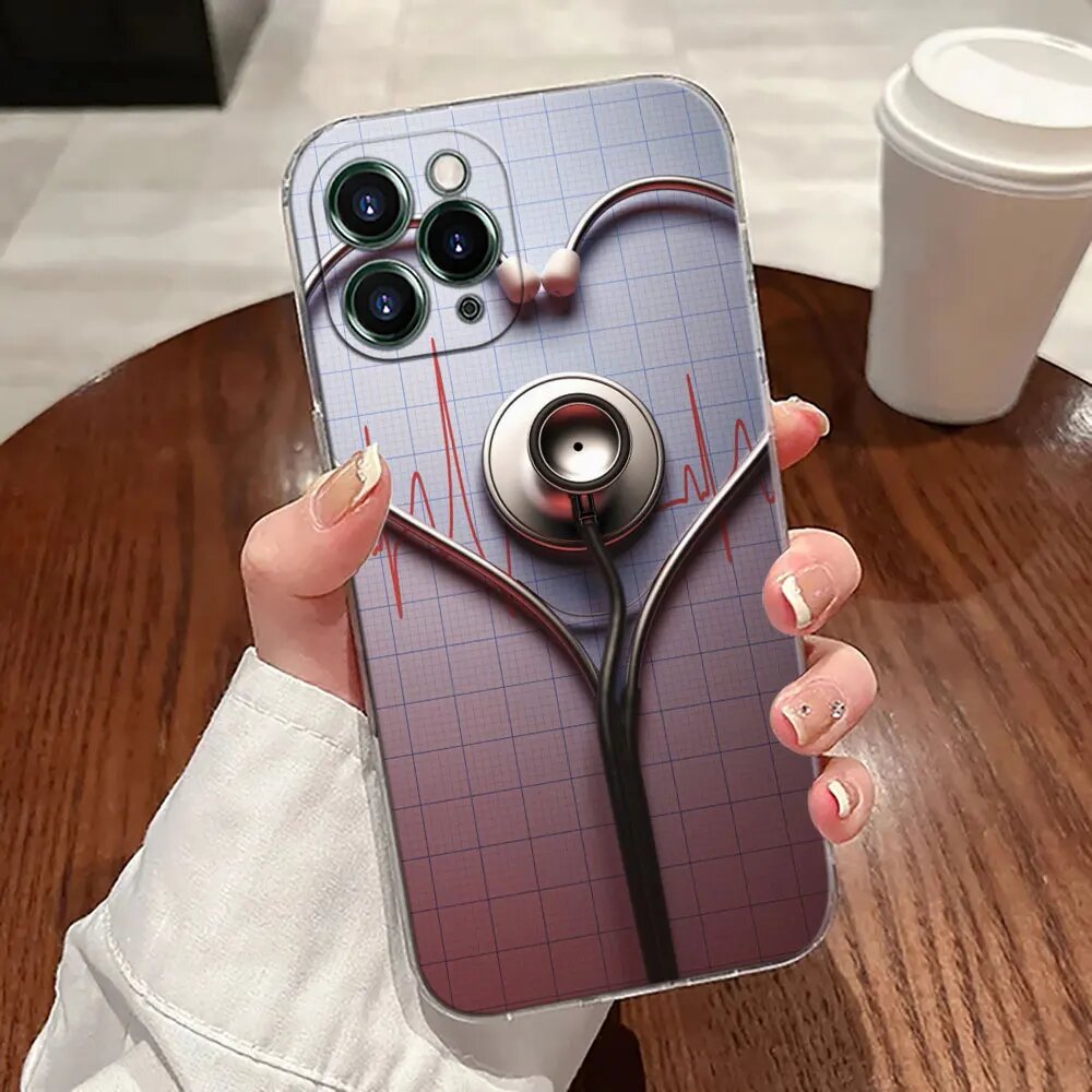 Чехол для iPhone 17 с мед. тематикой, Цвет: PTTM-CLS 03