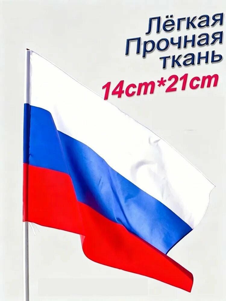 Флаг России / 21х14 см