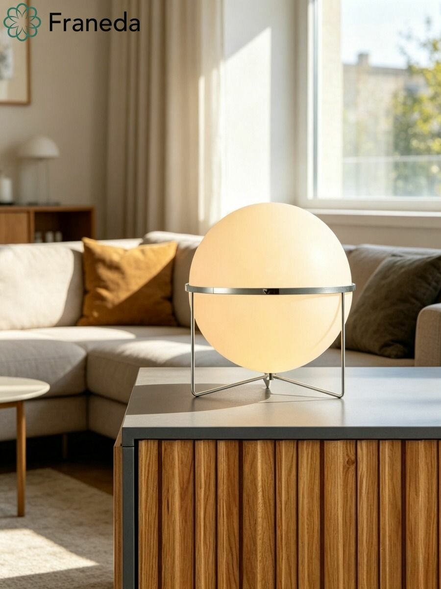 Напольный светильник Шар в стиле Баухаус и mid-century modern