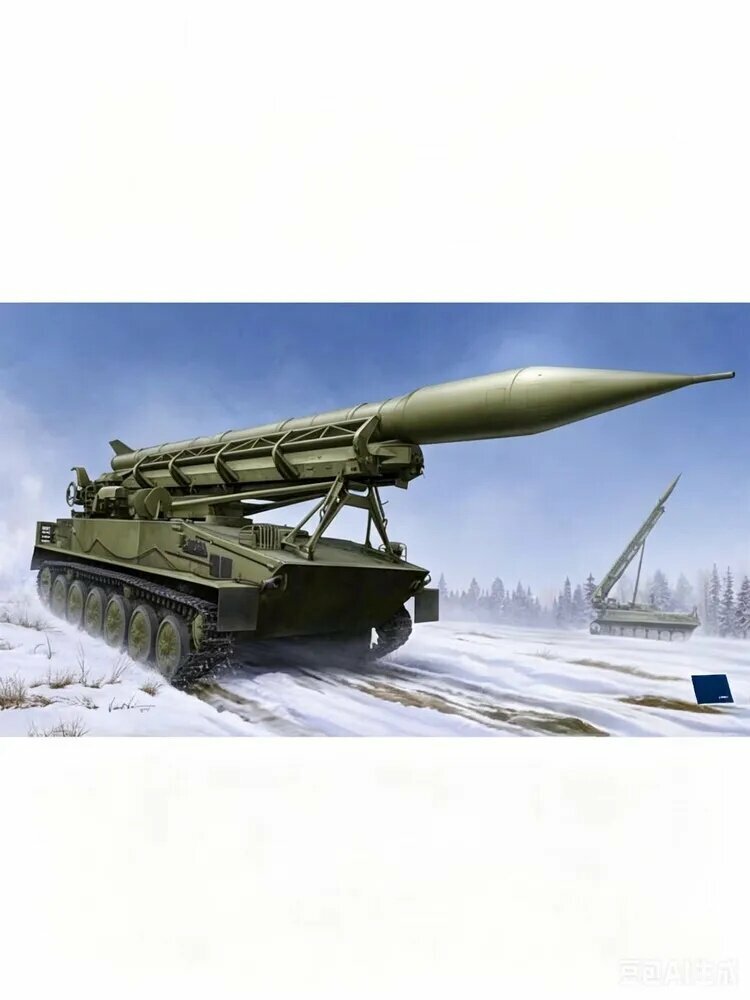 Trumpeter 1/35 09545 2P16 Запуск c Luna Ракеты 2K6 сборная модель
