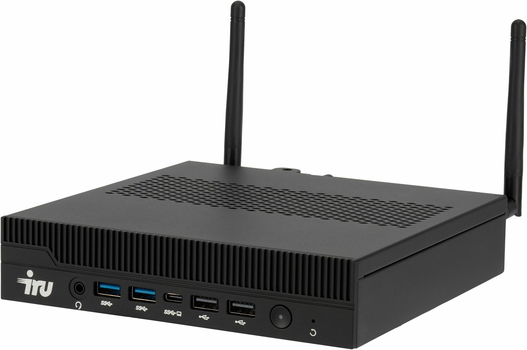 Неттоп iRU Tactio 310H6ITF Intel Core i3 14100, DDR5 8ГБ, 256ГБ SSD, Intel UHD Graphics 730, Windows 11 Pro, черный 2176177