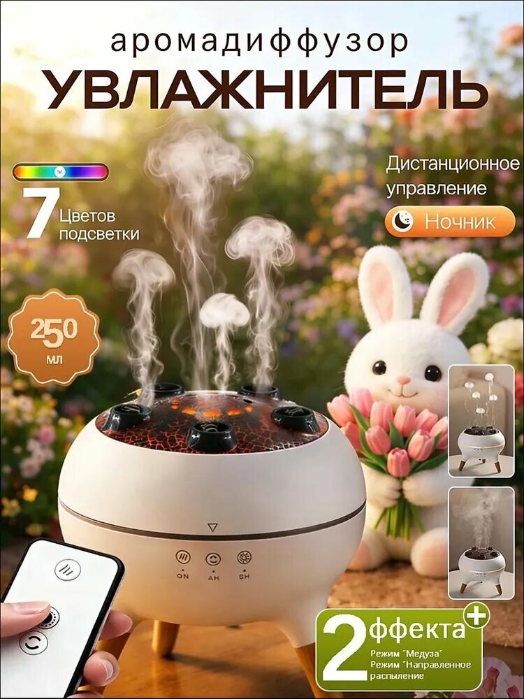 Увлажнитель воздуха 香氛加湿器, белый