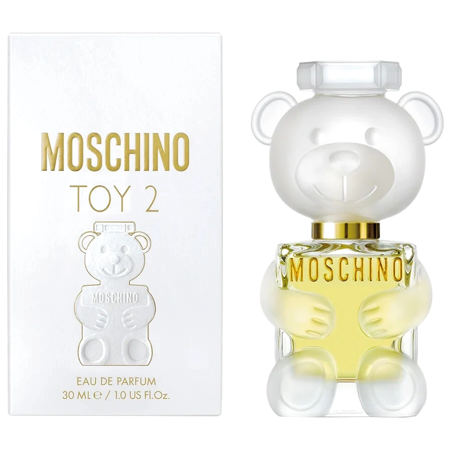 Белый Мишка - парфюмерная вода Moschino Toy 2 для женщин и мужчин 30 мл
