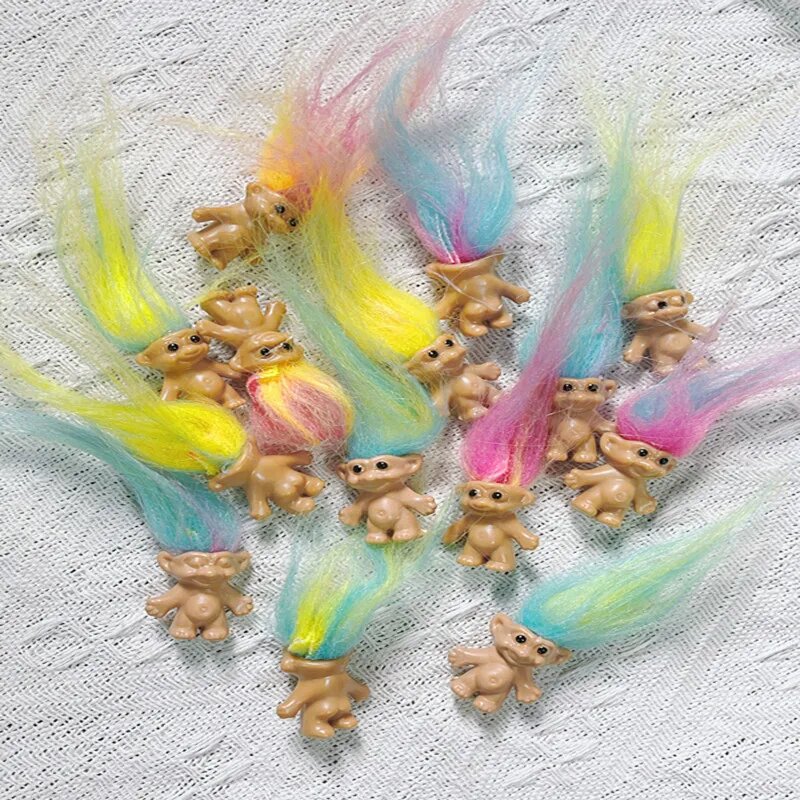 Коллекционная виниловая кукла Тролли random 10pcs