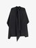 Накидка Alberta Ferretti Asymmetrical tie-fastening cape, размер 40