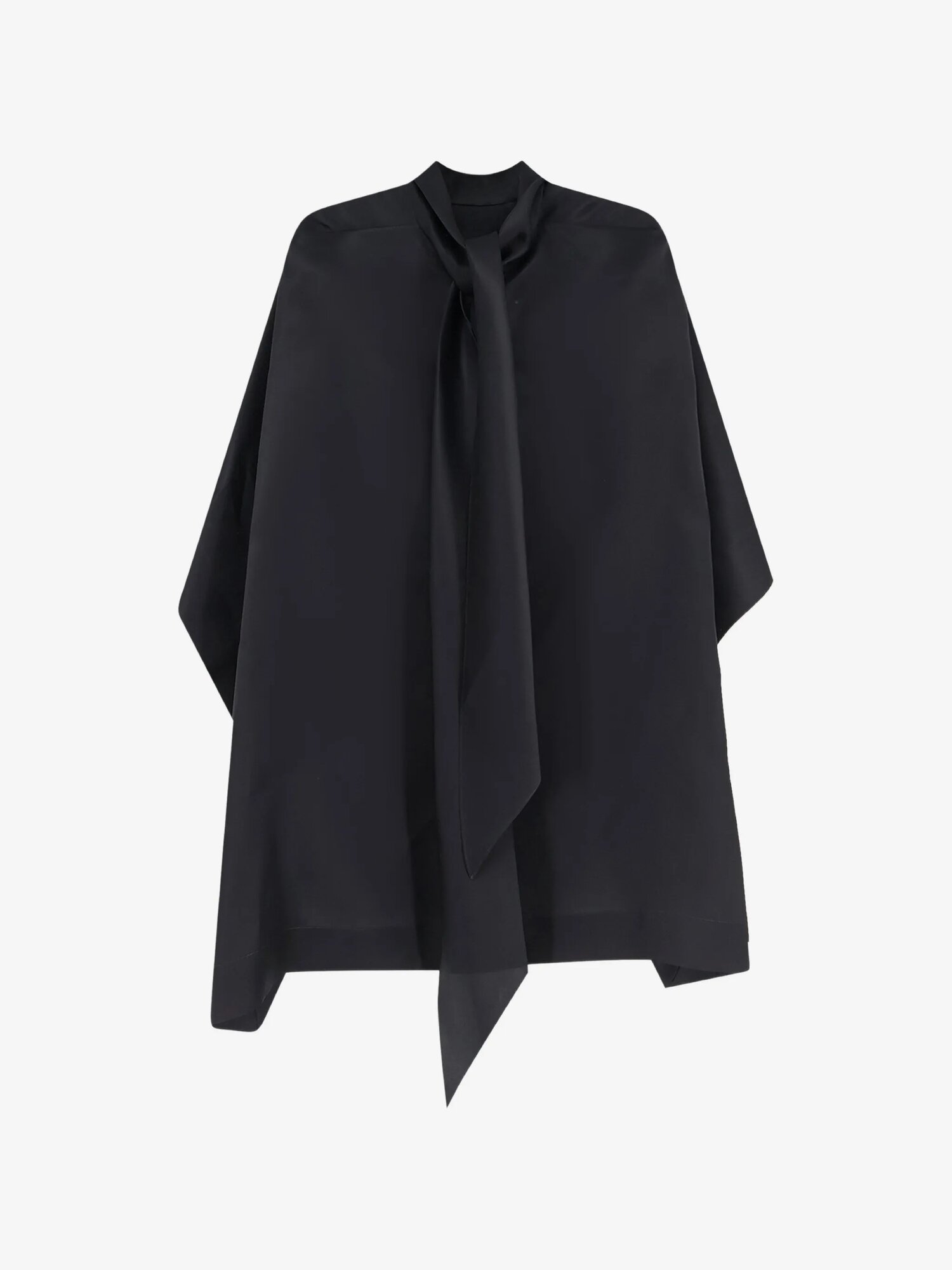 Накидка Asymmetrical tie-fastening cape