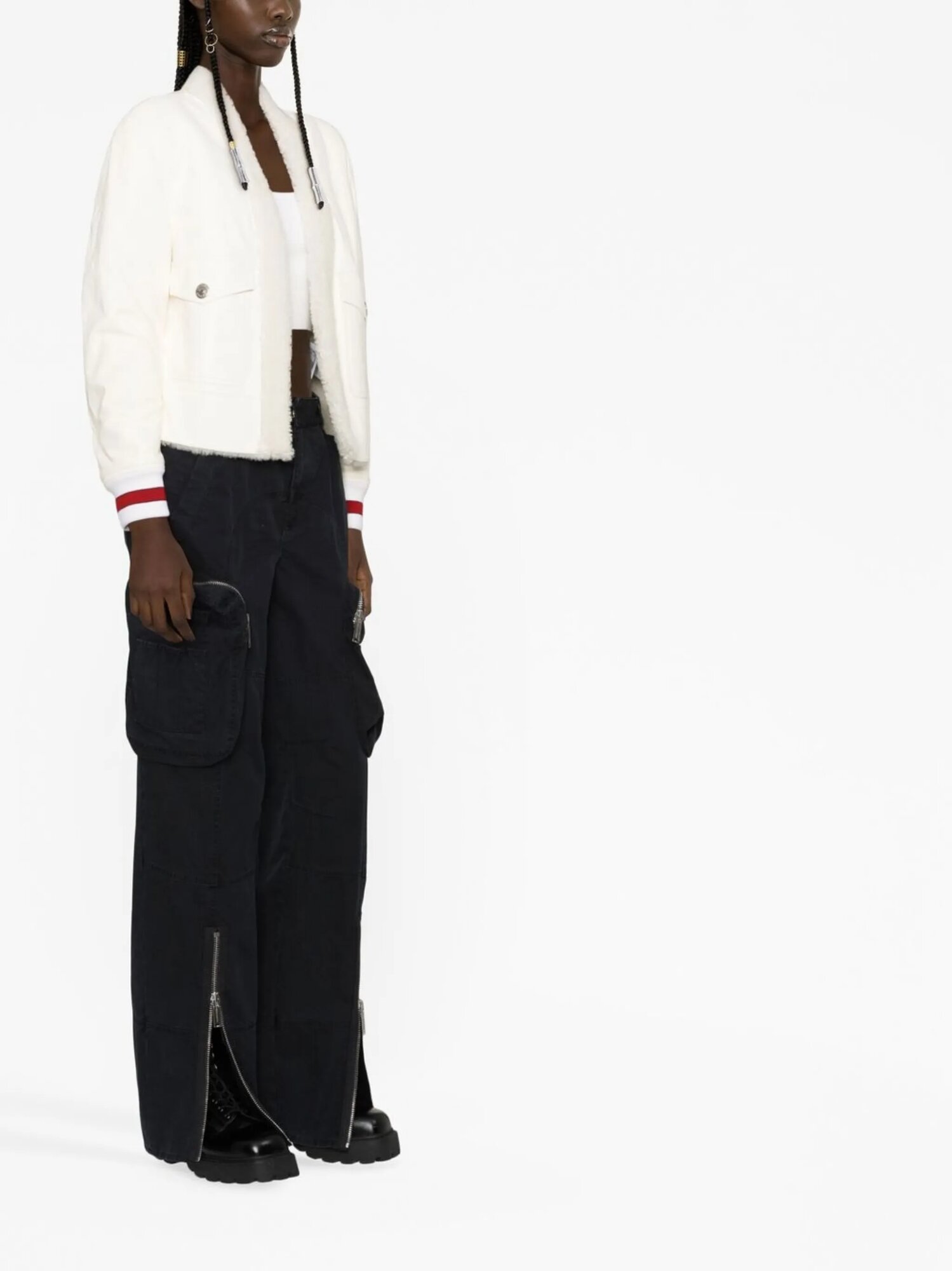 Брюки DSQUARED2 Cotton cargo trousers, размер 44 — фото 1