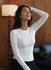Лонгслив Little Secret облегающий, 1 шт., размер M, , белый