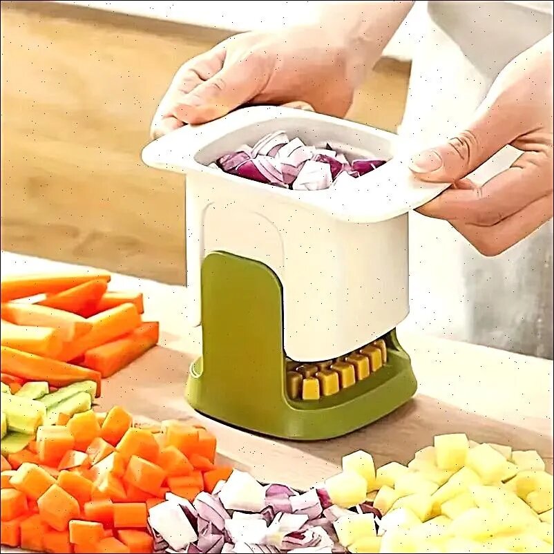 Овощерезка, терка, шинковка, нож для фигурной нарезки соломкой и кубиками картофеля фри, овощей и фруктов