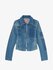 Рубашка DIESEL One-button denim shirt with patch effects, размер L, синий