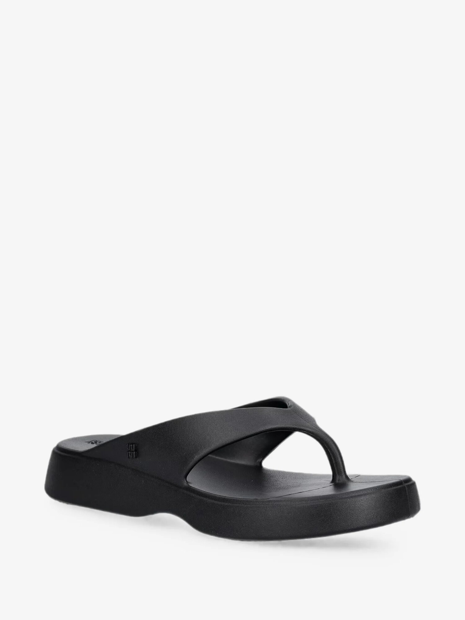 Шлёпанцы melissa Logo-plaque flip-flops, размер 39, black — фото 1