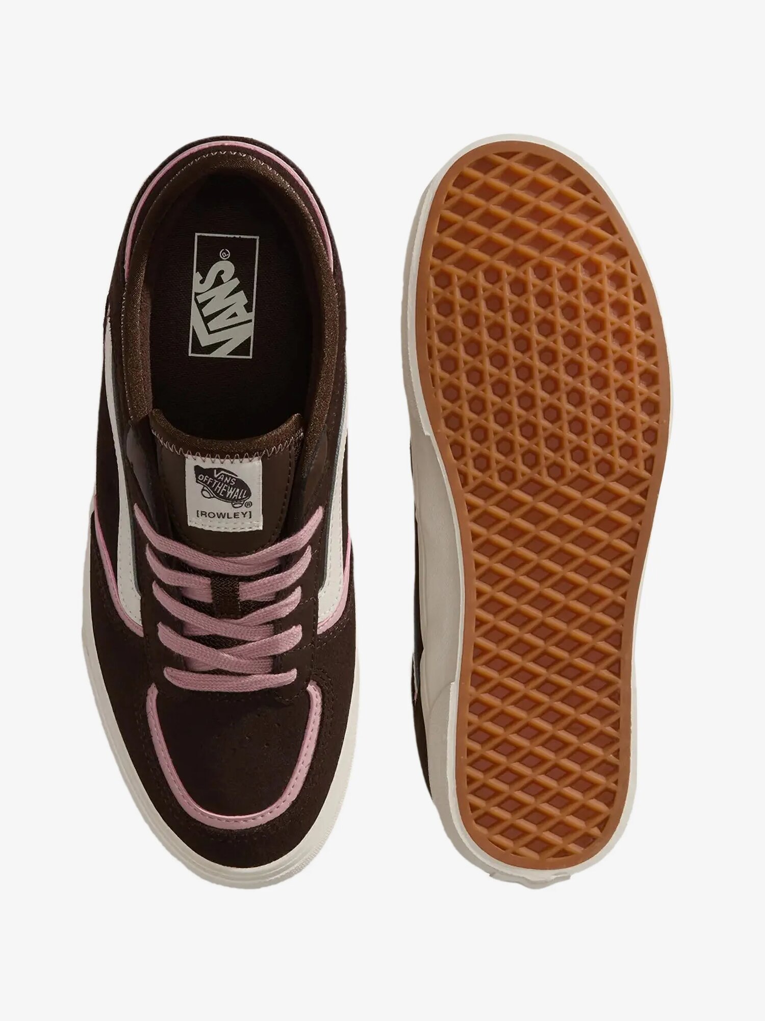 Туфли VANS Rowley Classic, размер 7,5 US, коричневый — фото 1