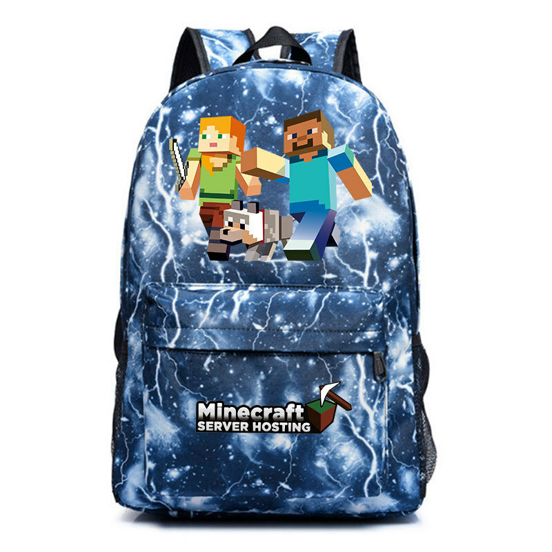 Школьная сумка Minecraft, рюкзак для школьников начальной школы, рюкзак большой вместимости, рюкзак Эндермена
