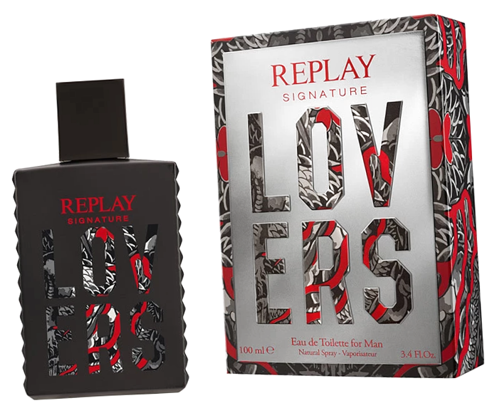Replay Signature Lovers For Man аромат мужской 100 мл / Реплей Сигначе Лаверс Фо Мэн