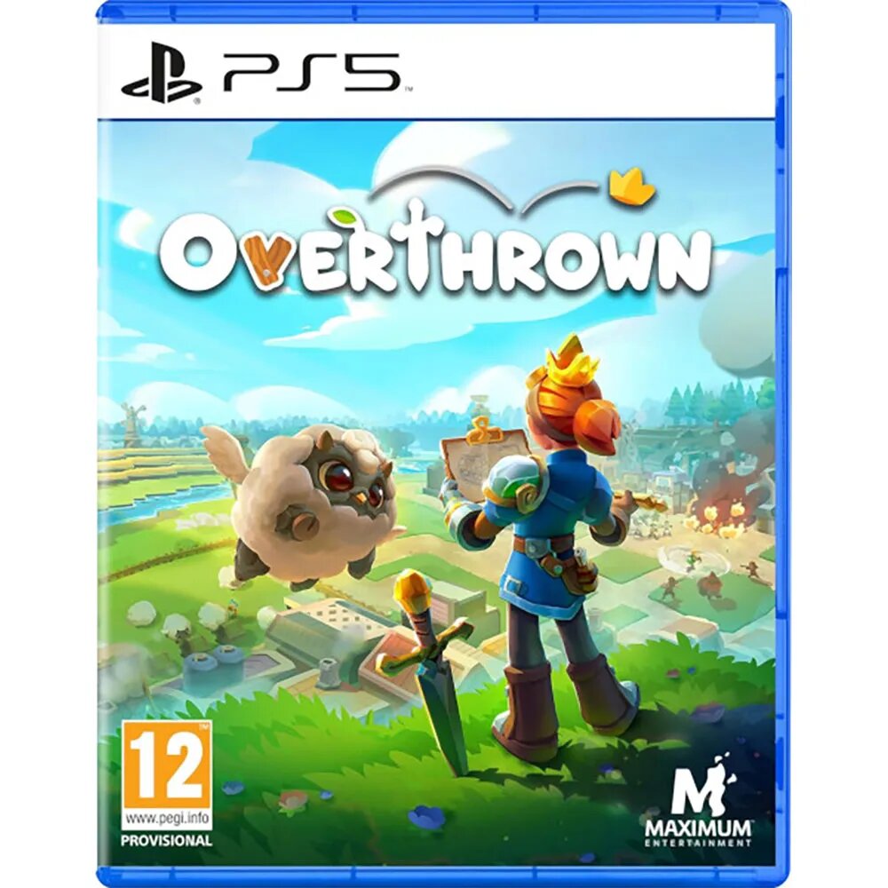 Игра на PlayStation 5 Overthrown, версия с русскими субтитрами, PPSA 25464, на диске