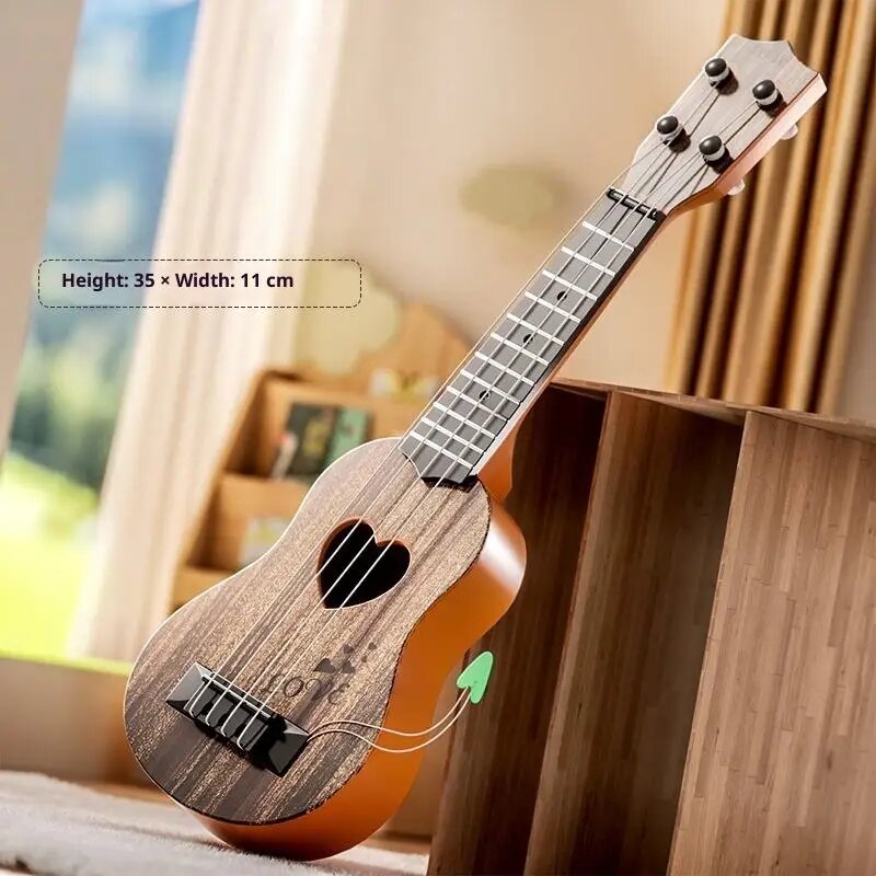 Детская пластиковая гитара 4 струны A2