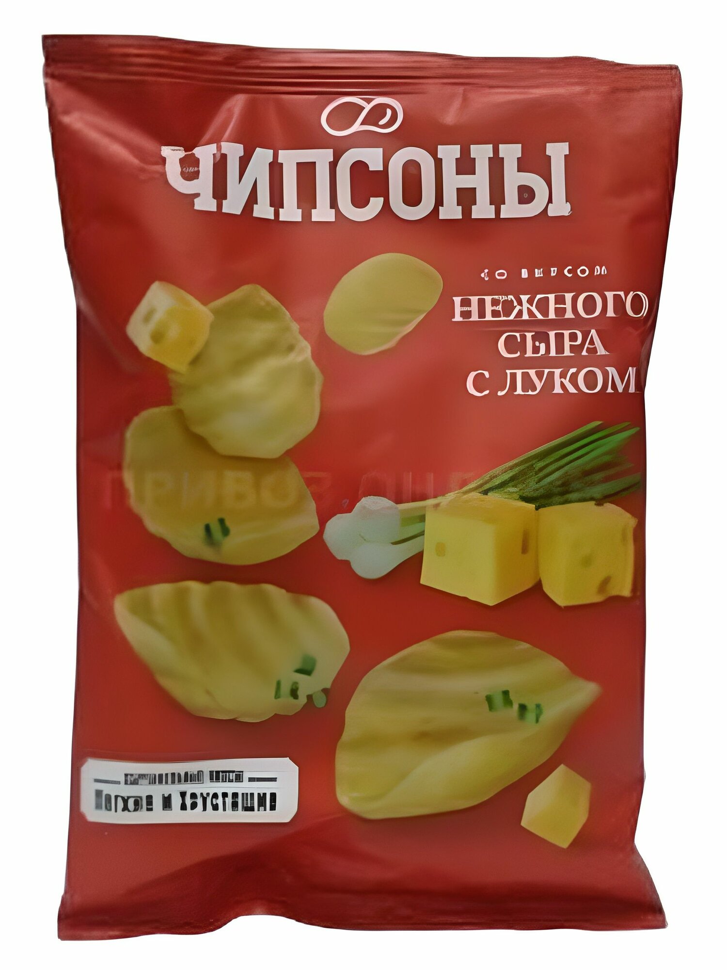 Чипсоны чипсы картофельные, нежный сыр с луком, 40 г
