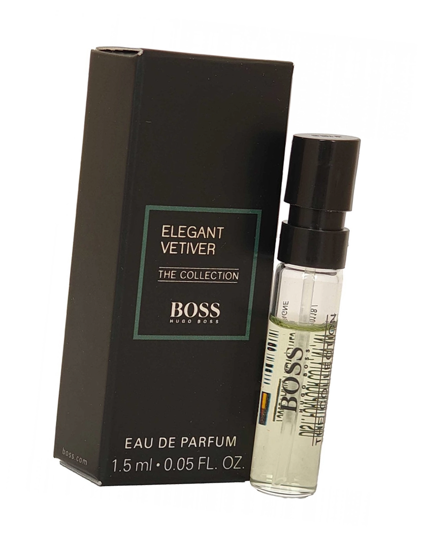 «мужской парфюм Hugo Boss Elegant Vetiver 1.5 мл миниатюра - Хуго Босс Элегант Ветивер» - 89 символов ✓