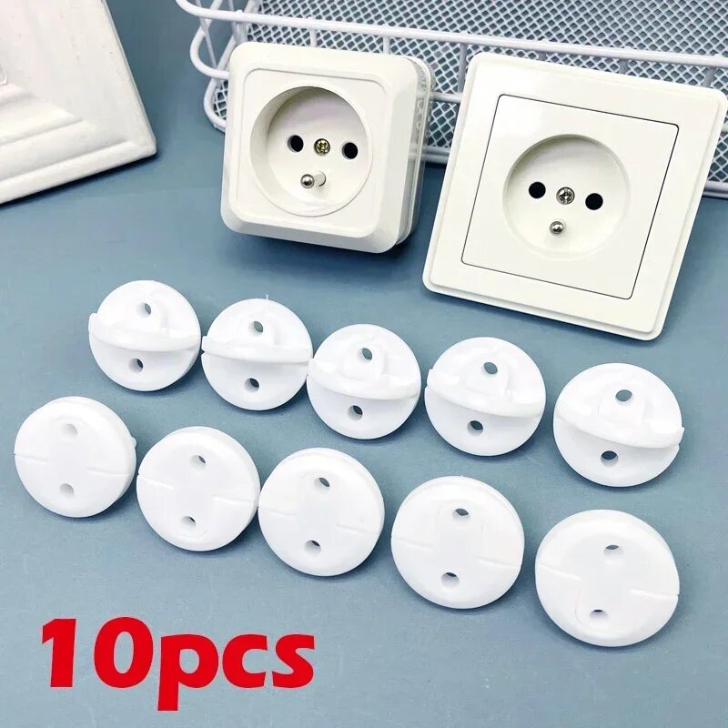 Детские защитные чехлы для розеток With Handle 10pcs