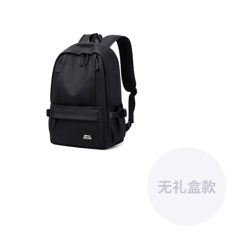 Мягкокожаный рюкзак мужской Slazenger Regular, Black 5597922, для повседневного использования