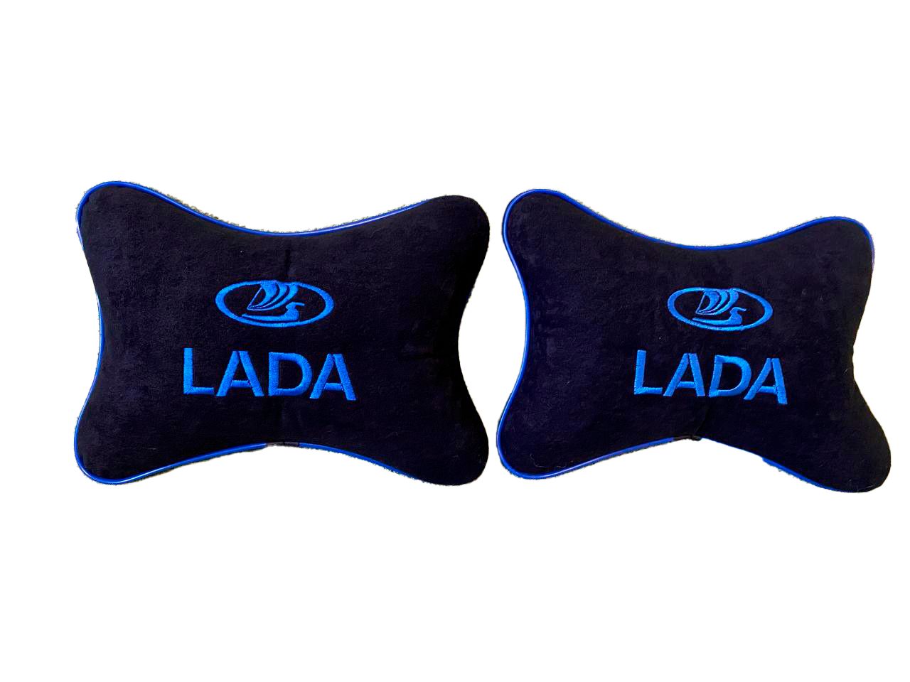 Подушки автомобильные под шею с надписью LADA