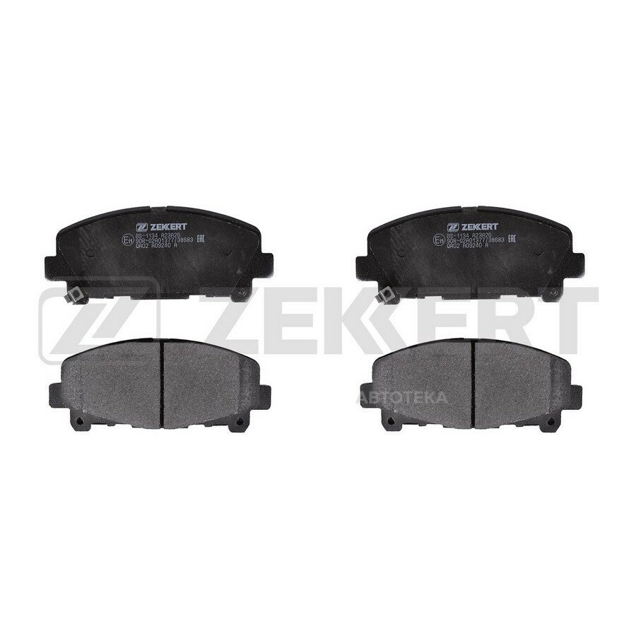 Колодки тормозные дисковые перед. Honda Accord VIII 08- ZEKKERT BS1134