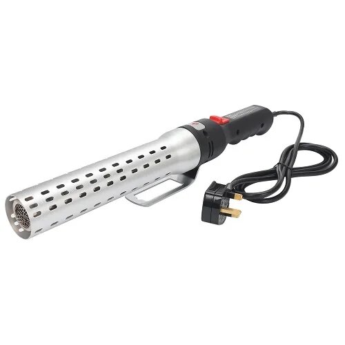Электронный зажигалник для угля 2000 Вт UK Plug-230V, Light Grey