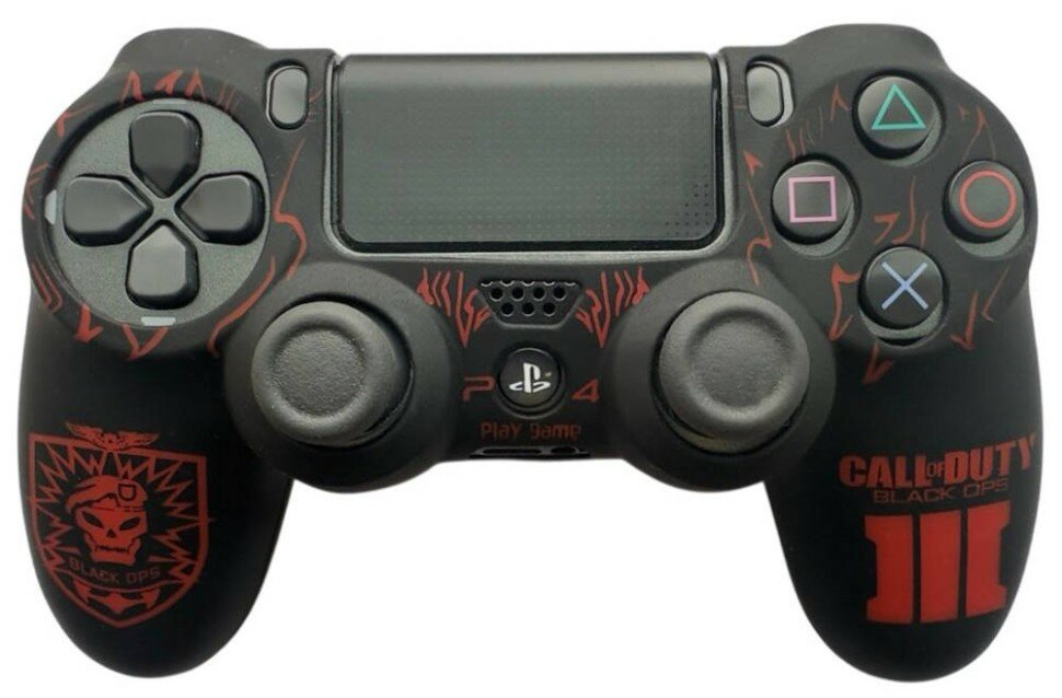 Силиконовый чехол для DualShock (PS4) Call of Duty: Black Ops III