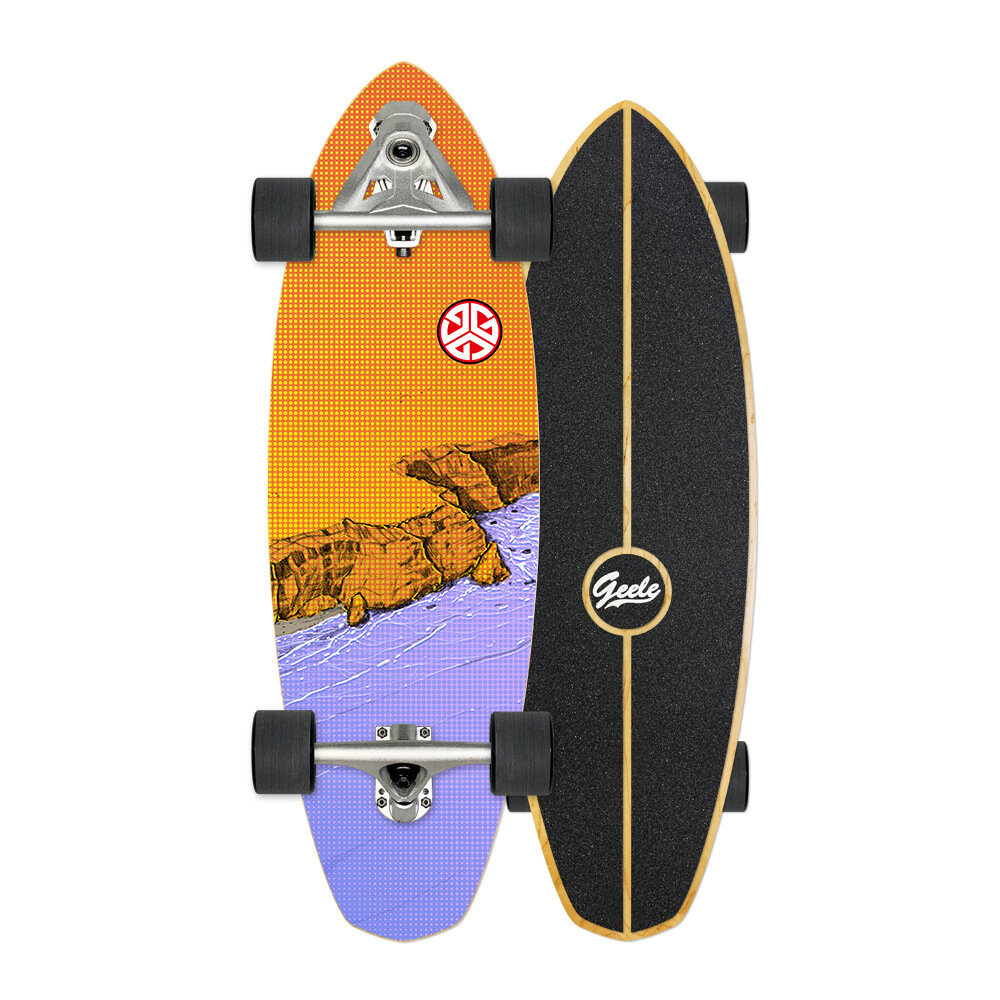 Тренажер для серфинга Geele CX7 Land Surfboard Ski Training Board Simulator, 32 дюйма