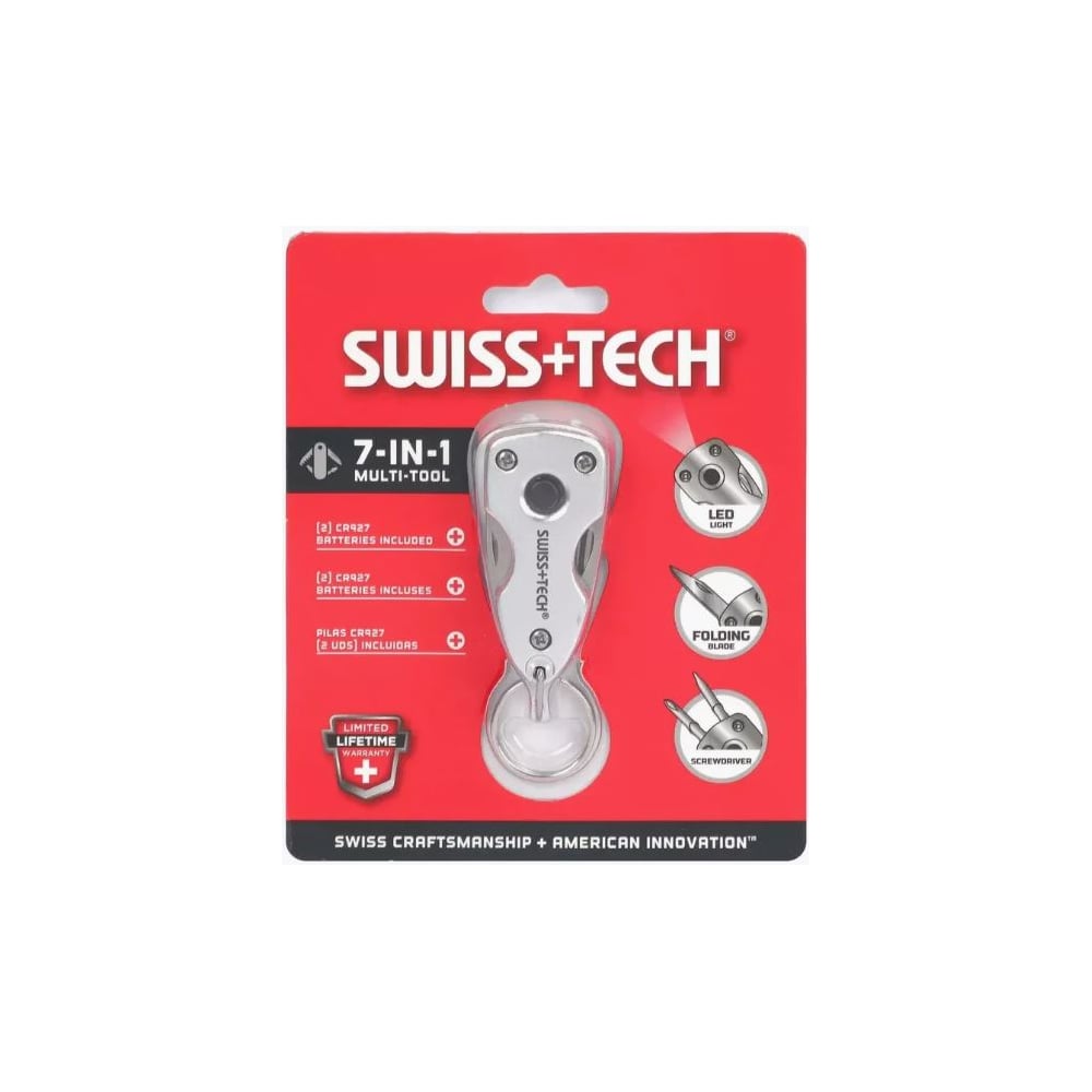 Мультитул-брелок Swiss+Tech Key Ring — фото 1