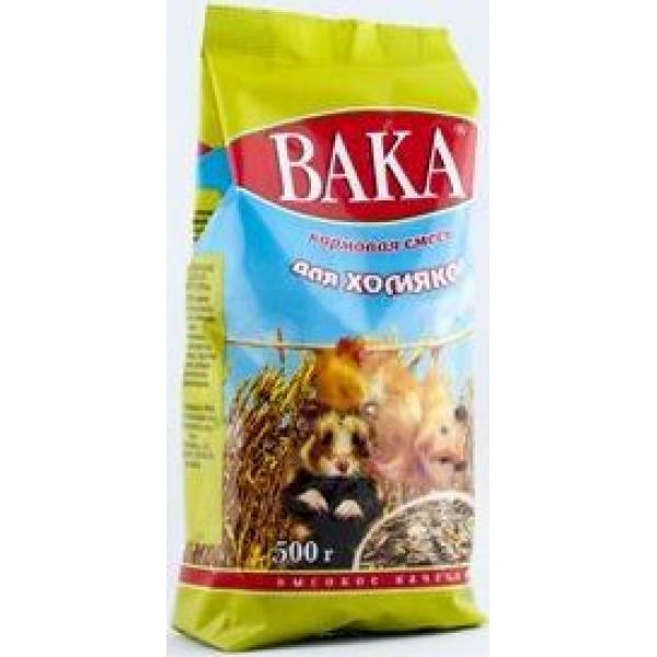 Вака Корм "Высокое качество" для хомяков, 0.5 кг