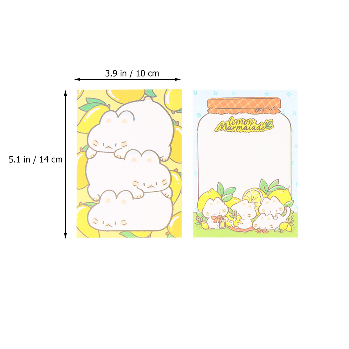 Красивый блокнот с cute внешним видом, подходит для школы и офиса, 3 items размер 14х10 см