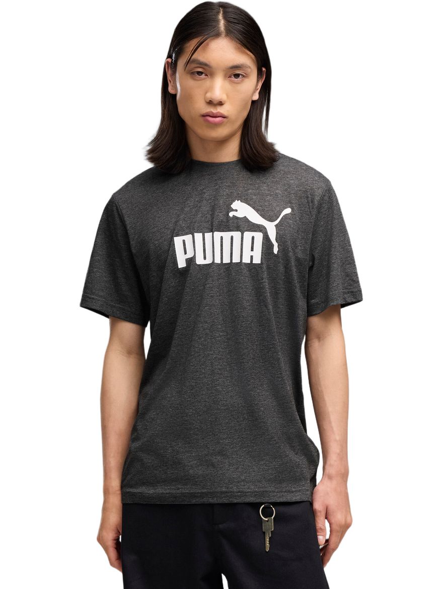 Футболка спортивная PUMA Essentials No. 1 Logo Heather Tee Men