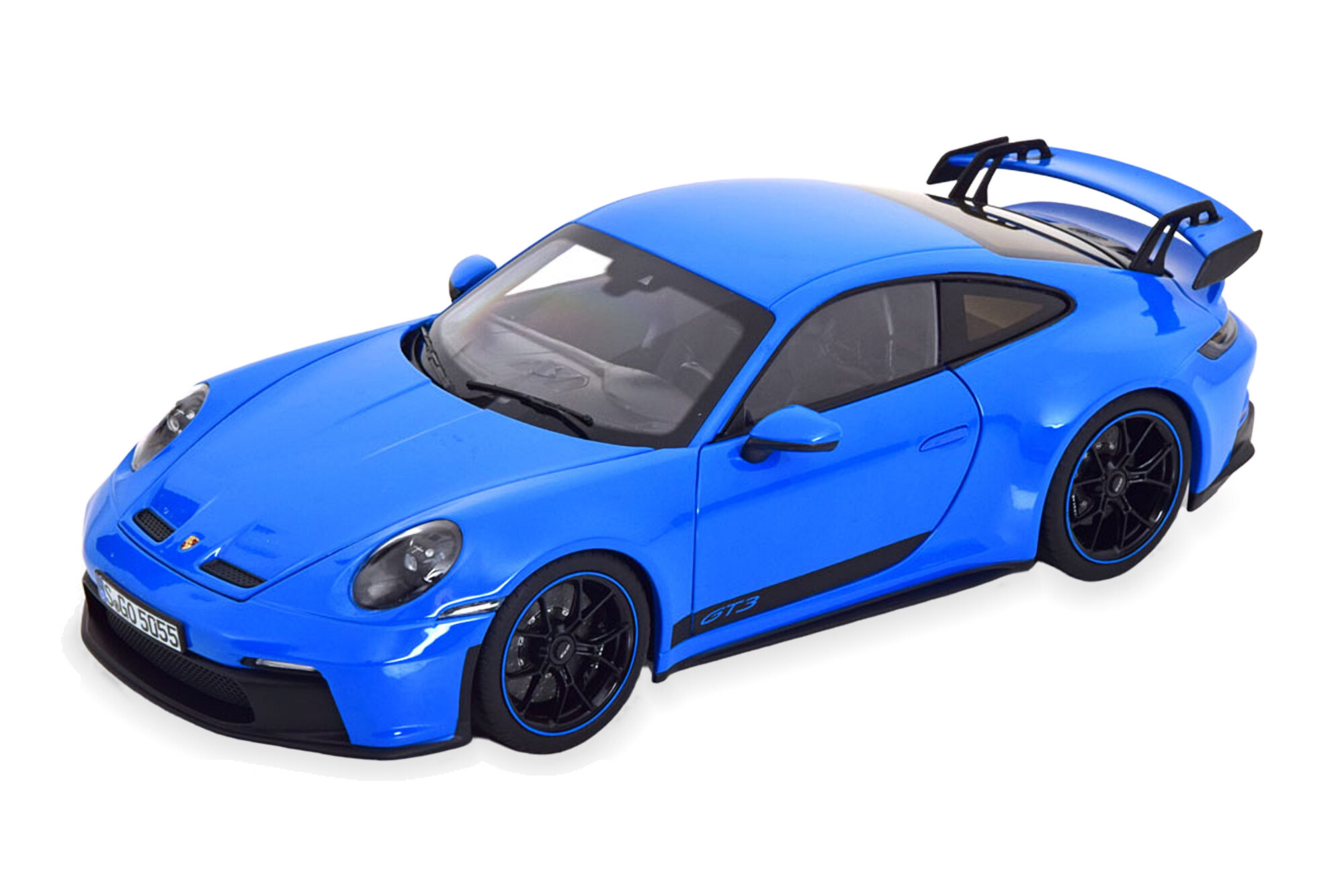 Модель коллекционная NOREV Porsche 911 (992 ii) GT3 coupe 2021 blue