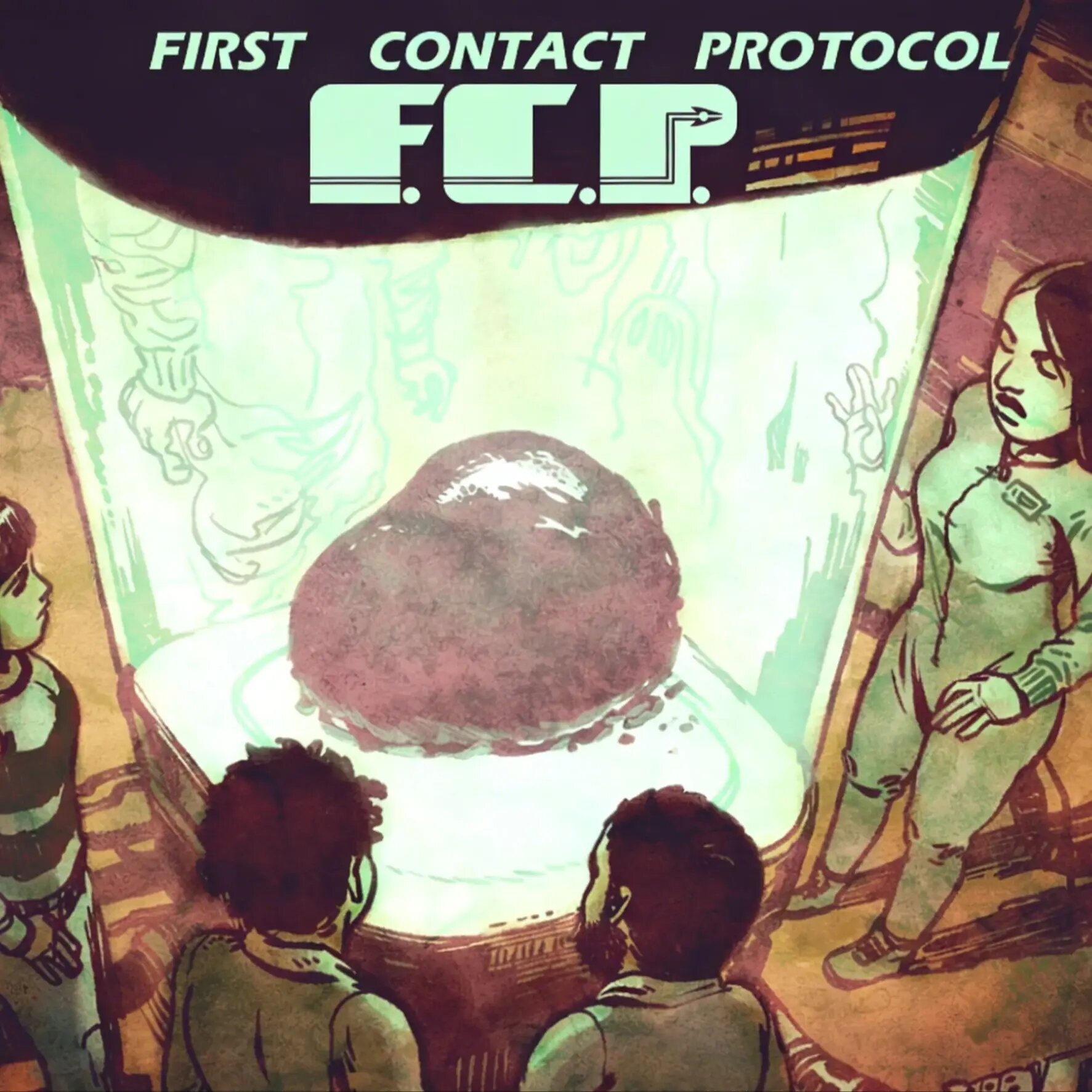 Чехол для игровой карты First contact protocol