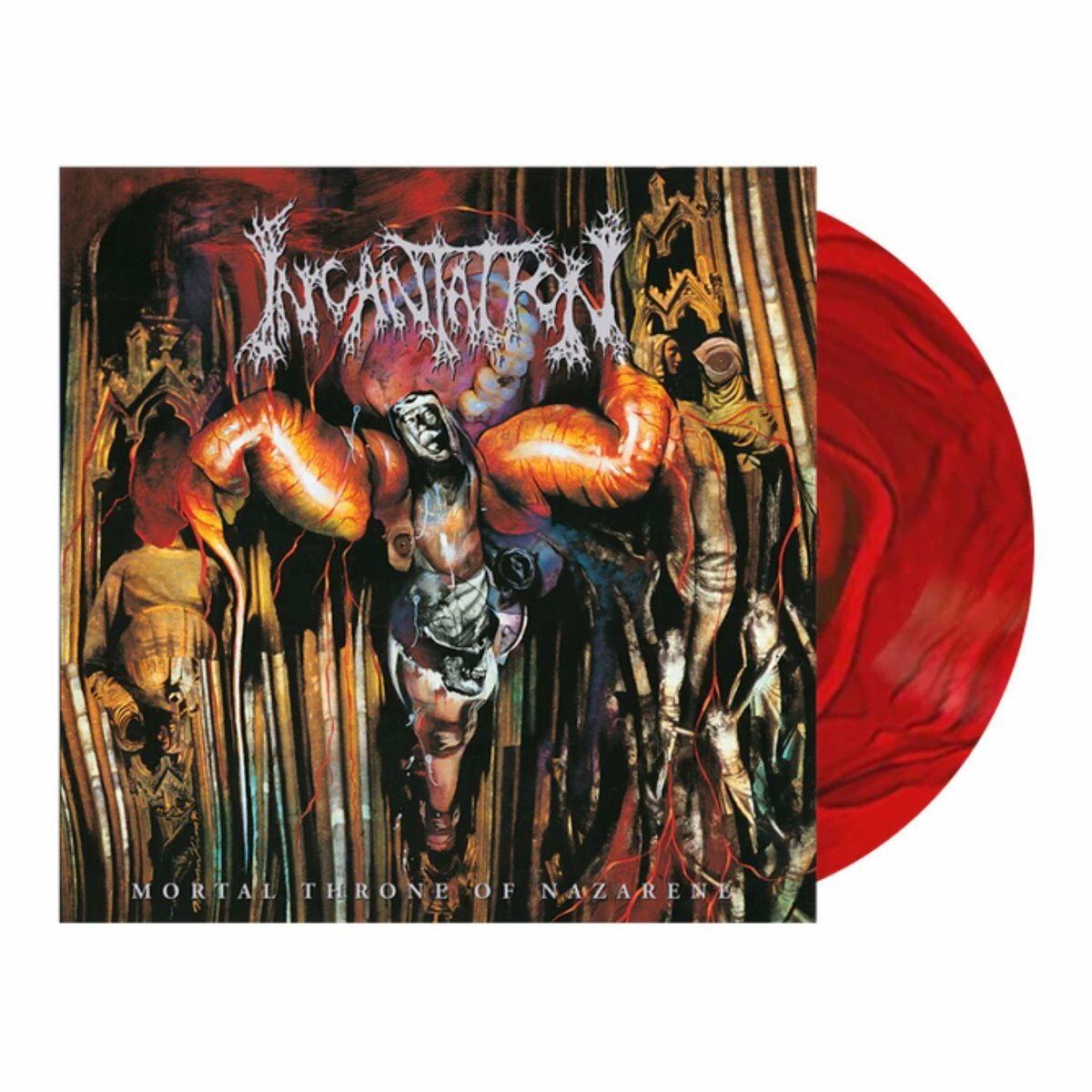 Виниловая пластинка Incantation - Mortal Throne Of Nazarene (Vinyl, LP, Album, 2024)