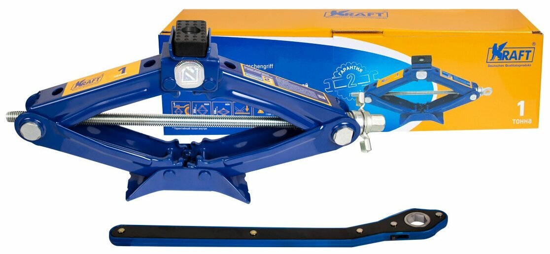 Домкрат ромбический Kraft KT800070