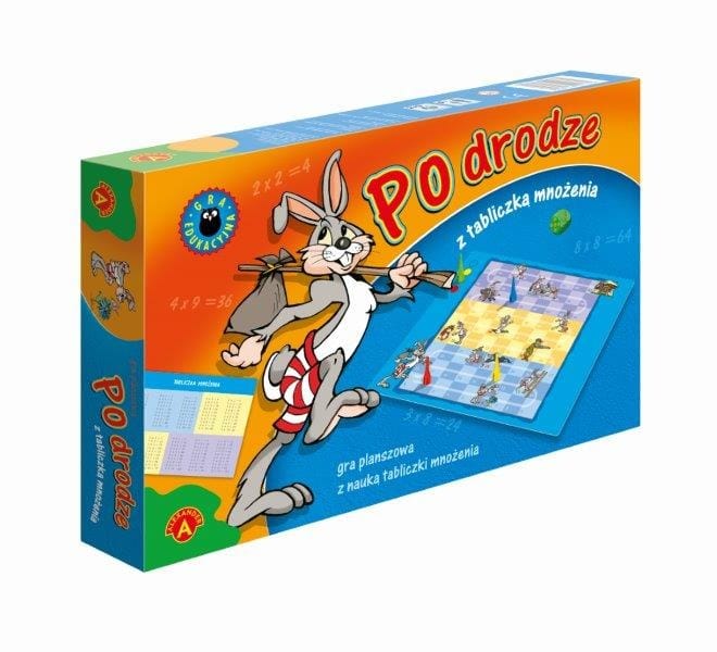 Настольная игра Alexander По пути с таблицей умножения