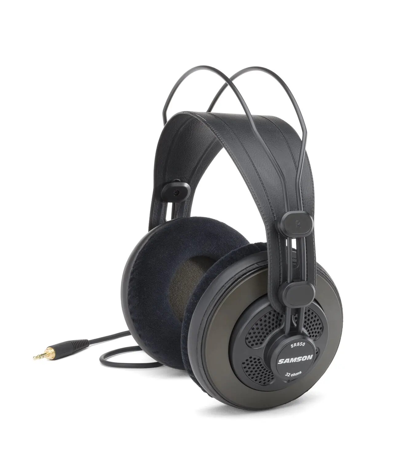 Samson SR850 полуоткрытые студийные опорные наушники широкие динамические профессиональные мониторы гарнитура для максимальной изоляции