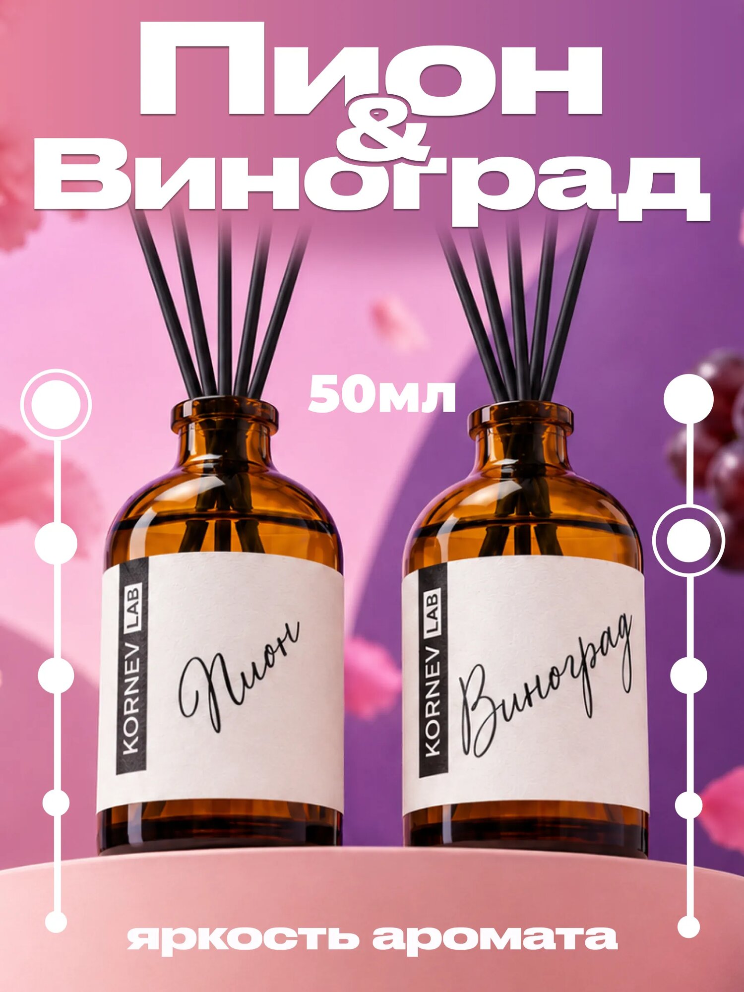 Ароматизатор для дома с фибровыми палочками диффузор