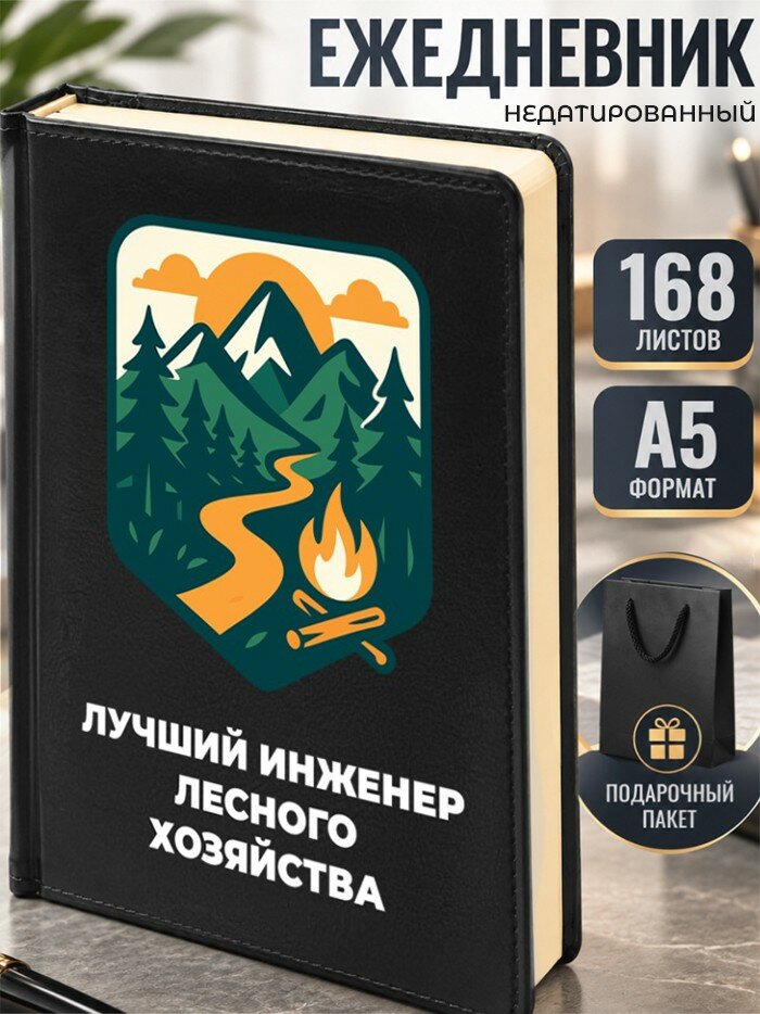 Ежедневник "Лучший инженер лесного хозяйства"