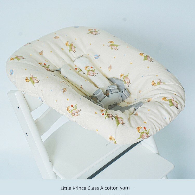 Чехол для детской люльки Stokke New Born Set маленький принц, ткань А-класс хлопковая с хлопком и страховочным ремнем