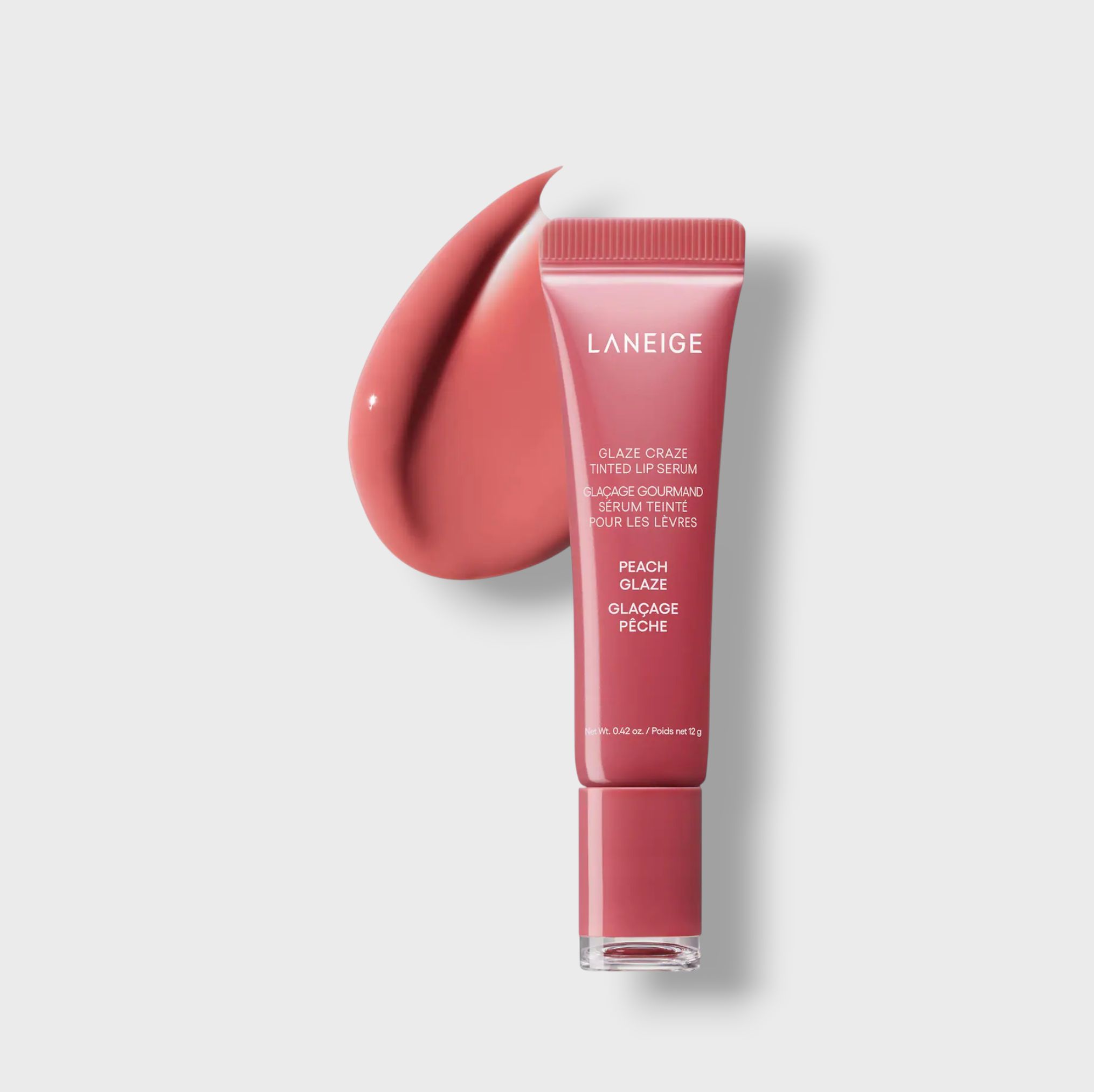 LANEIGE Тинт для губ Glaze Craze Tinted Lip Serum (Peach Glaze) 12 г