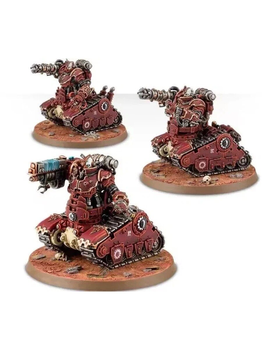 Смола вархаммер 40000 миниатюра Warhammer 40000 Kataphron Battle Servitors миниатюры днд Фигурка для настольной игры
