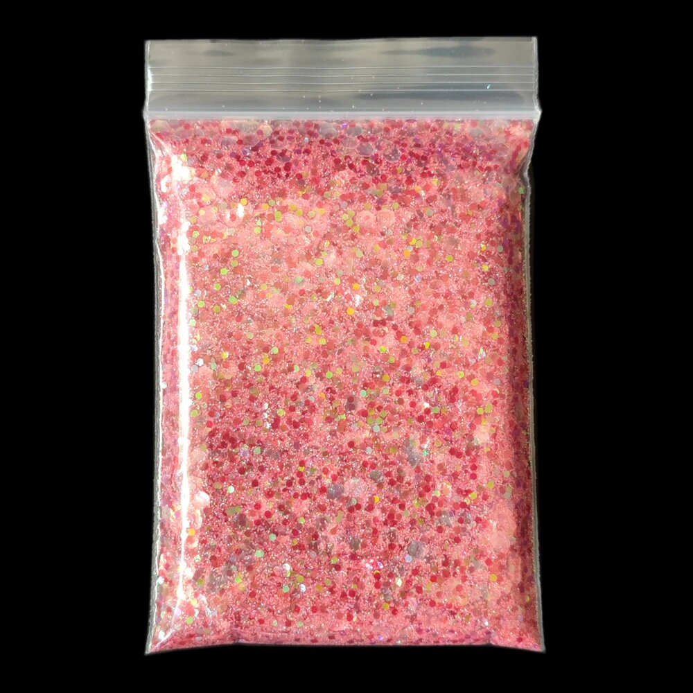 Dofuny Голографические Блестки для ногтей 20г 08G